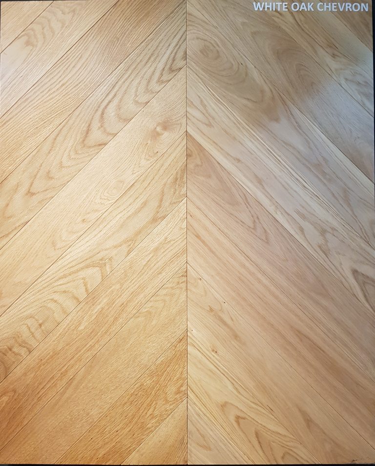White Oak, Chevron – MUZI Parquet